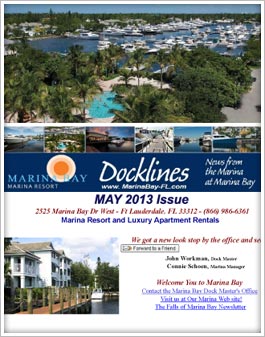 Marina Bay Yachting Newsletter